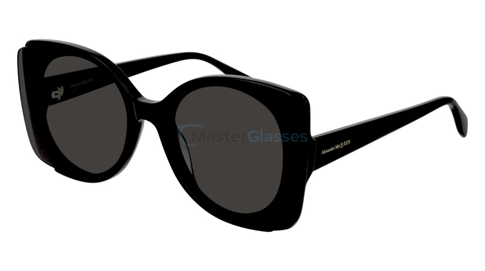 Солнцезащитные очки Alexander McQueen AM0250S-001 65 - купить в оптике ...
