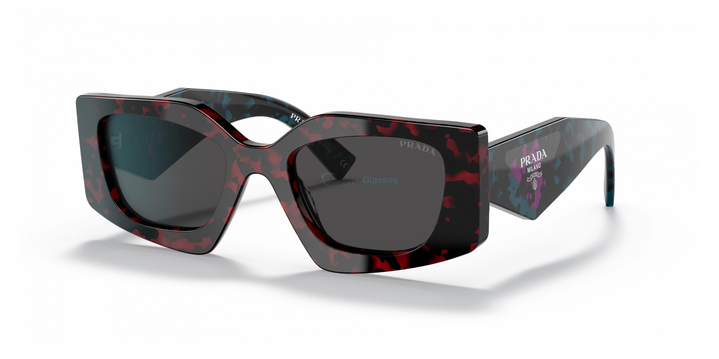 Солнцезащитные очки Prada PR 15YS 09Z5S0 Scarlet Tortoise - купить в ...