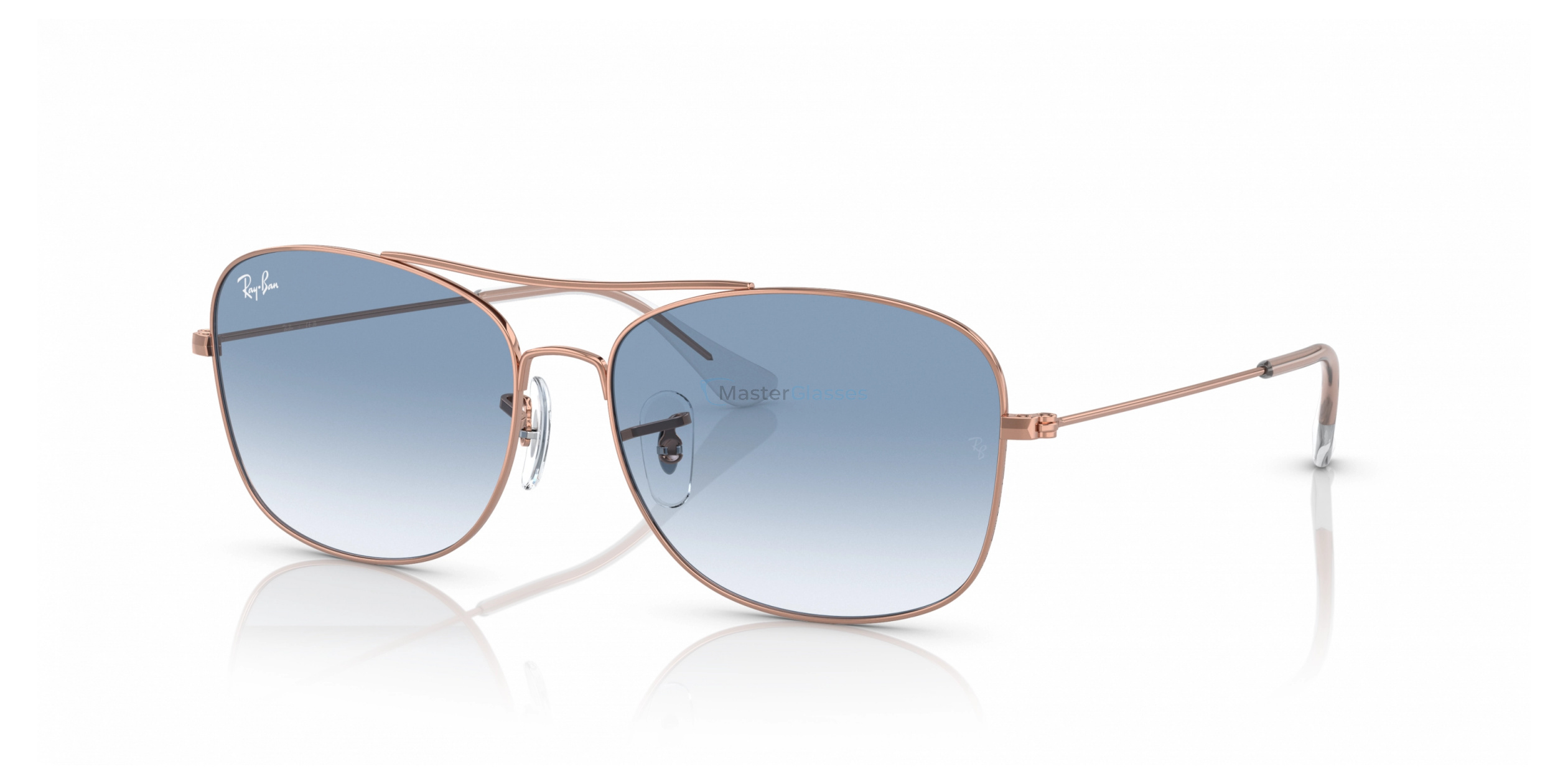 Солнцезащитные очки Ray-Ban RB3799 92023F Rose Gold - купить в оптике ...