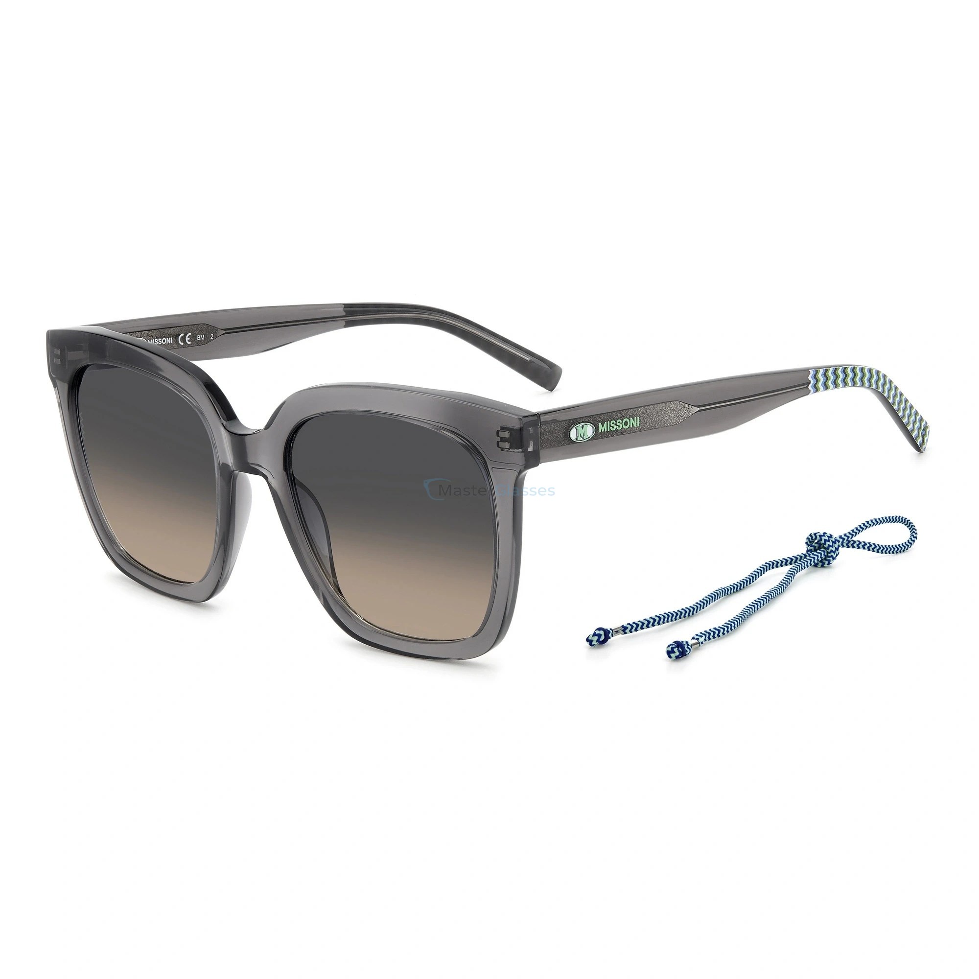 Солнцезащитные очки MISSONI MMI 0139/S KB7 GREY - купить в оптике MasterGlasses